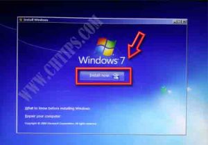 How To Install Windows 7 [Step By Step] – Chtips