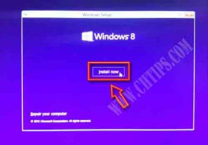 How To Install Windows 8 Using USB Pen drive With Pictures – Chtips